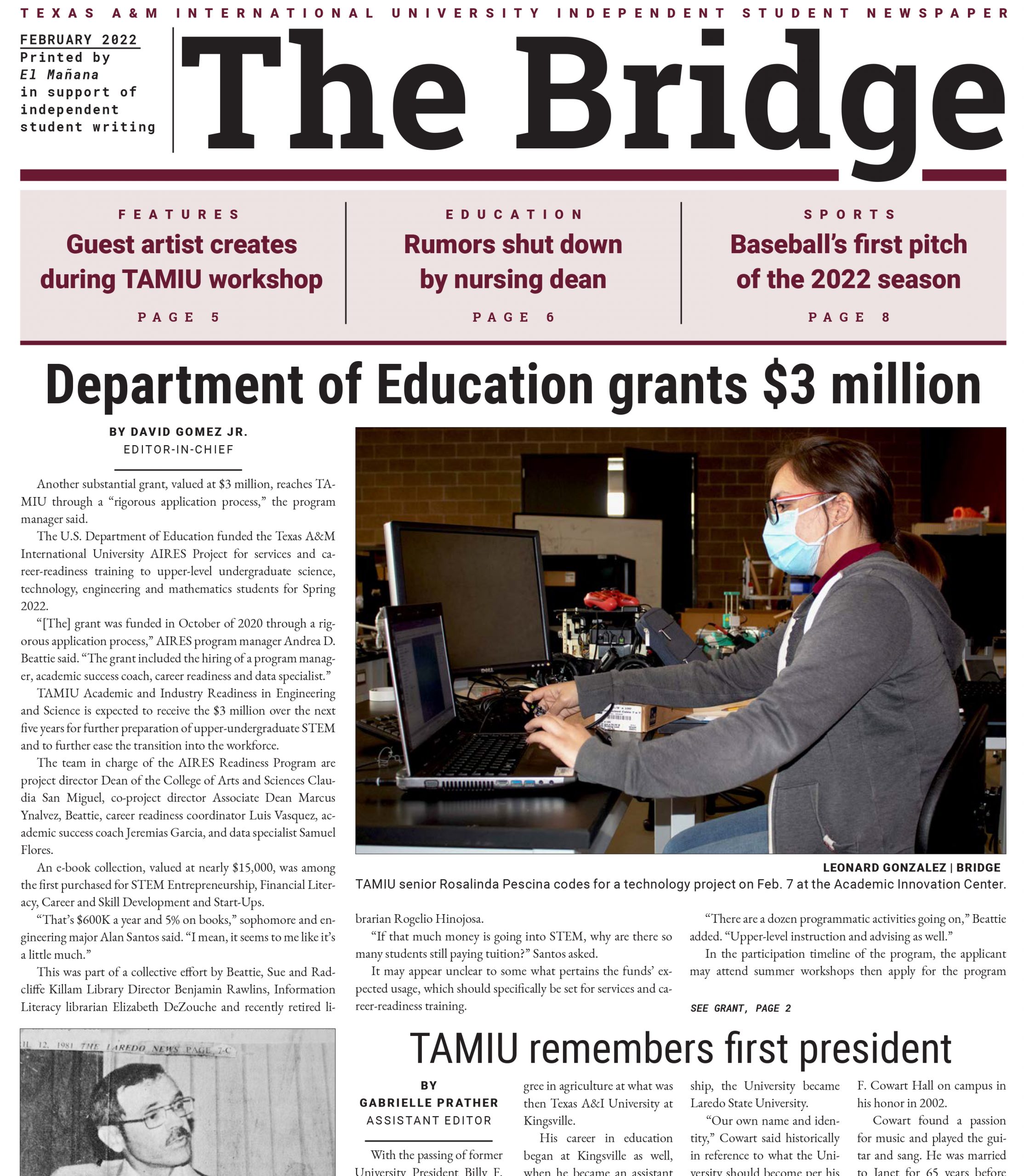 Bridge February 2022 edition – The Bridge News