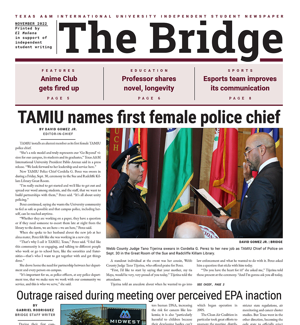 The Bridge News – TAMIU Independent Student Newspaper